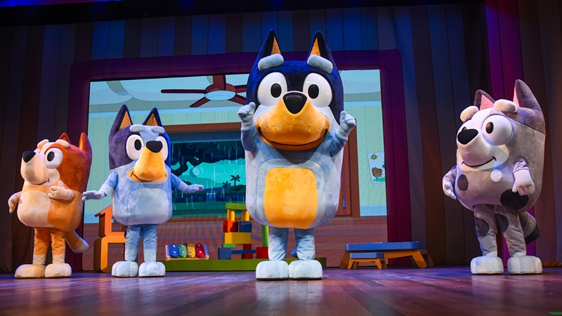 "Bluey Ao Vivo – Diversão em Família!" estreia no Teatro Claro Mais SP ...